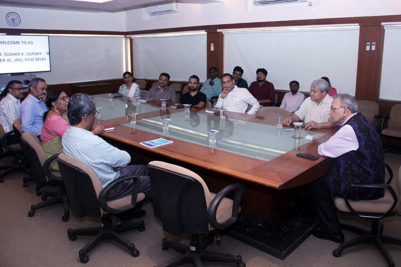 JNU VC Visit 04 | Indian Institute of Geomagnetism (IIG)